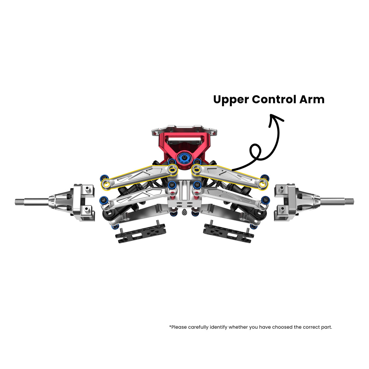 Acedeck® CNC Independent Suspension Truck Control Arm