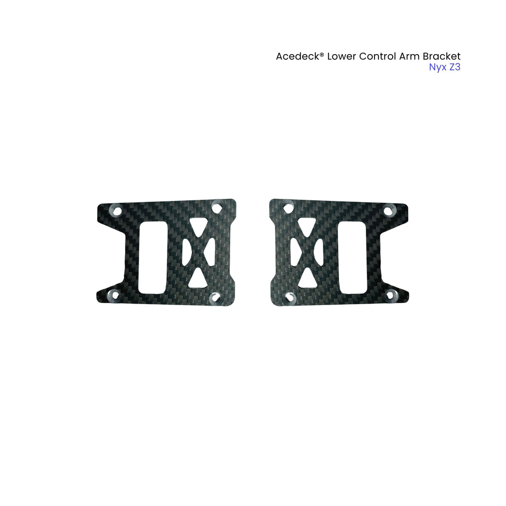 Acedeck® CNC Lower Control Arm Carbon Fiber Bracket - Nyx Z3