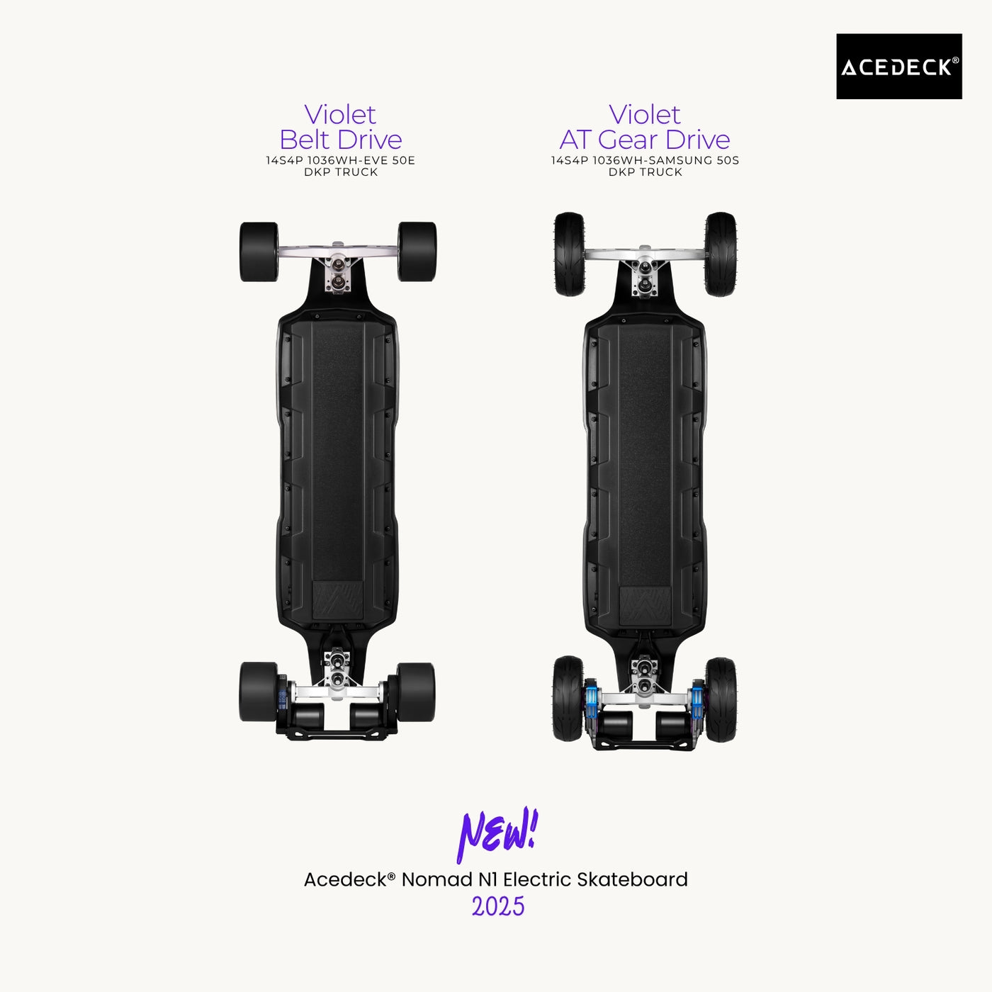 Acedeck® Nomad N1 Electric Skateboard