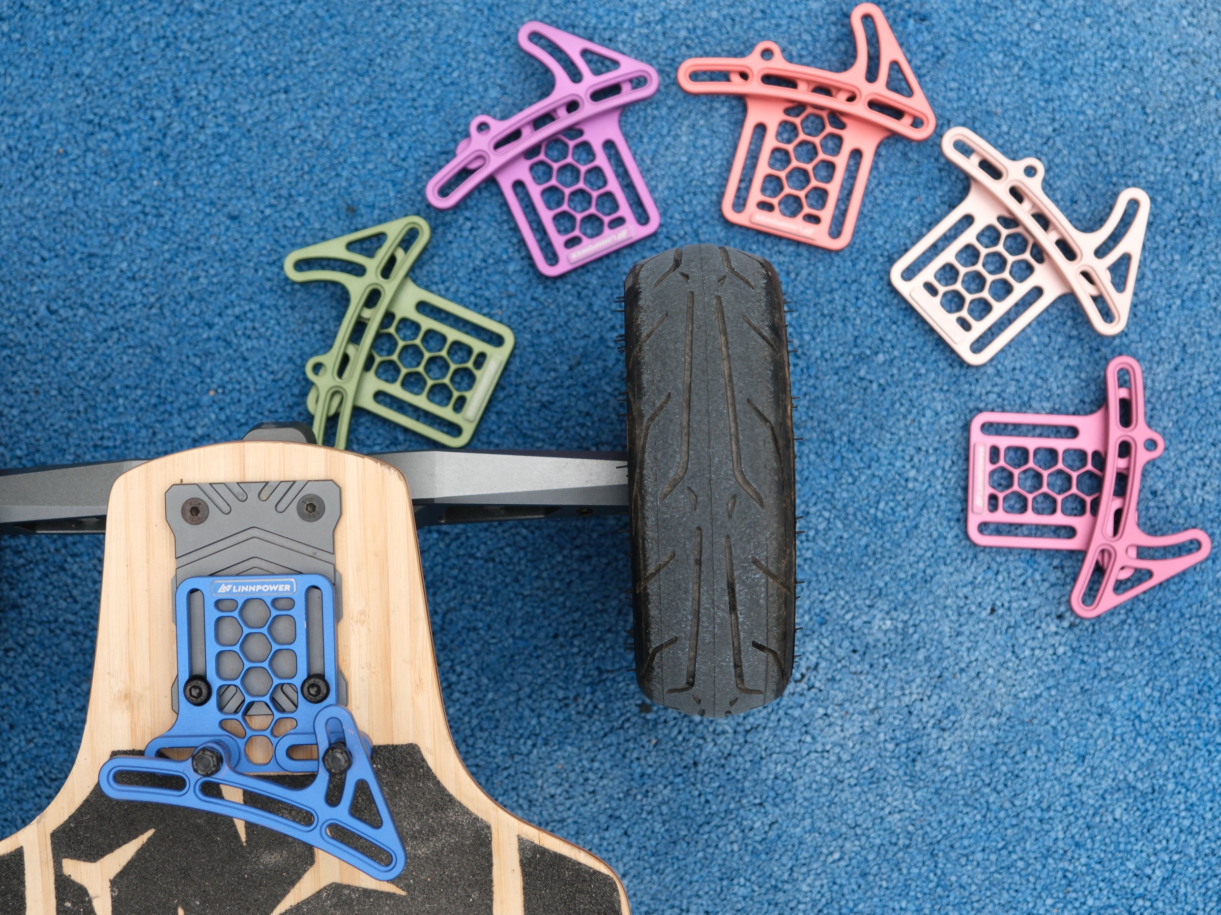 Acedeck® x Linnpower® Electric Skateboard CNC Footstop